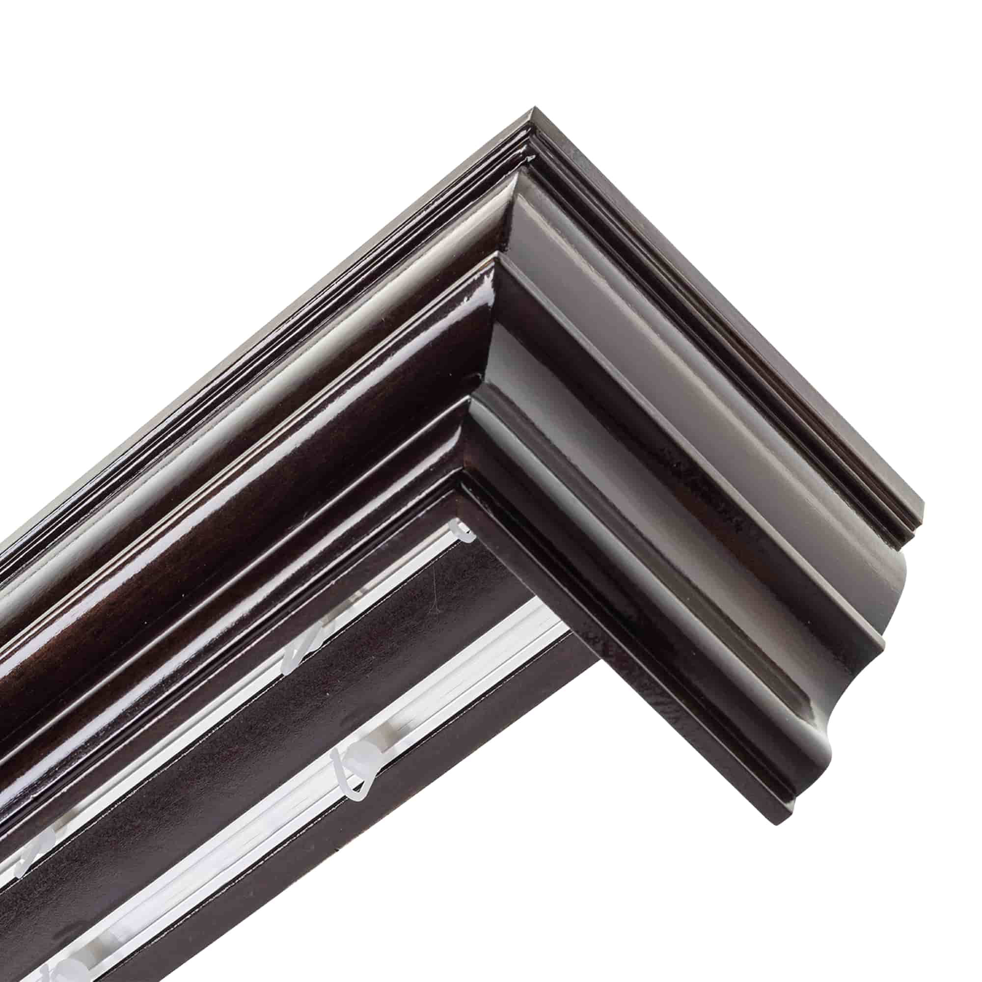 Cornișă pentru perdea și draperie Firenze din lemn